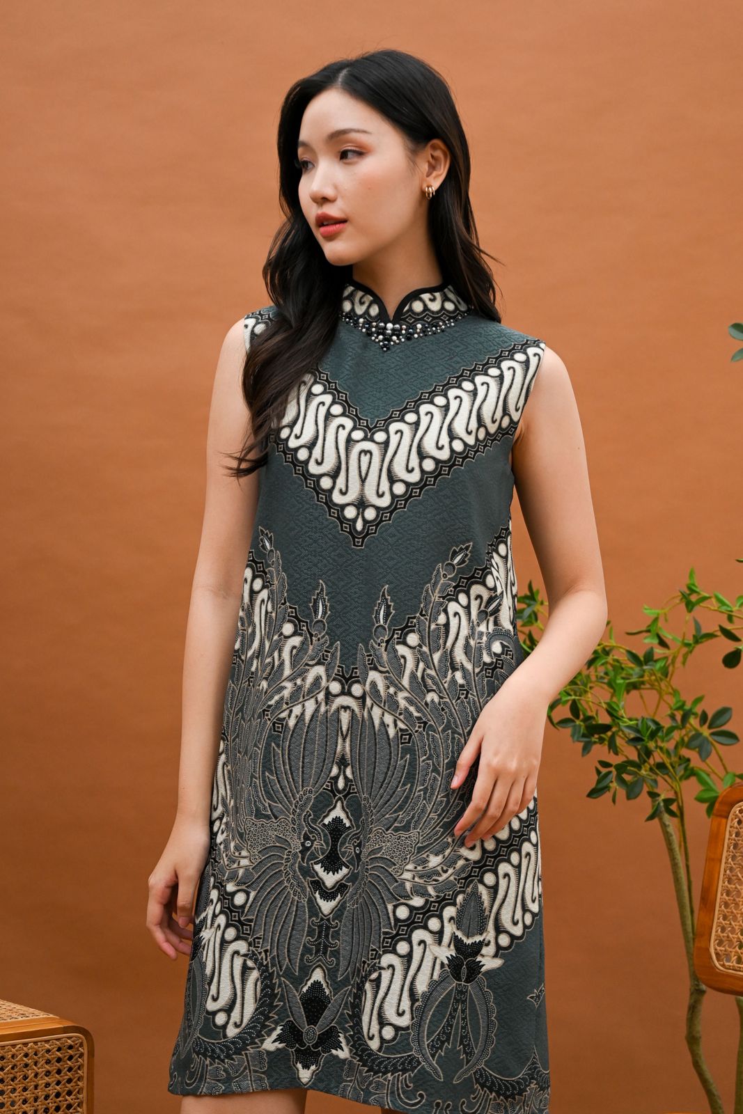 Valerie Batik Parang Ayu Prussian Blue - Non&Nik