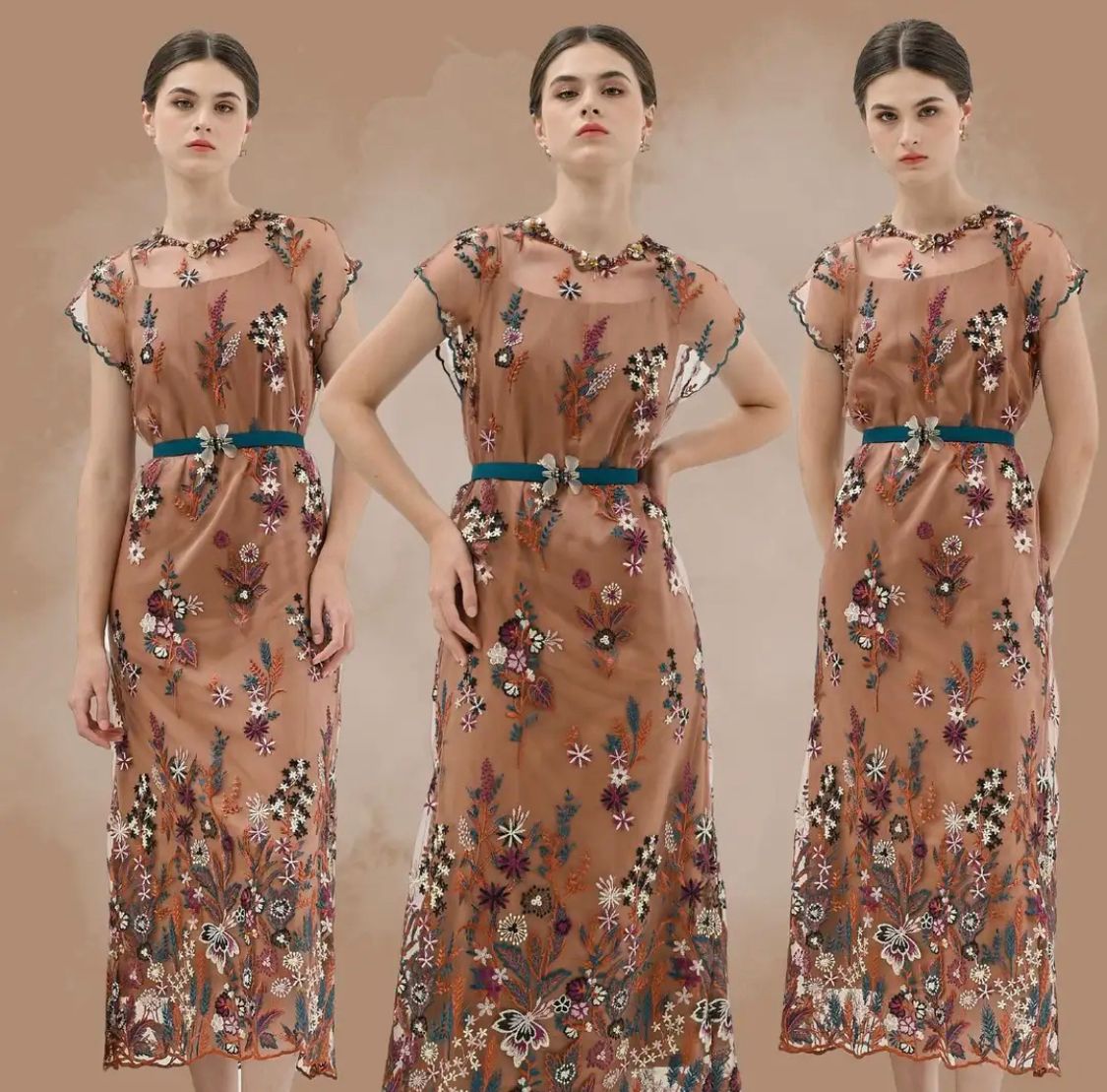 PO Tamara Flower Terracota Tosca - Non&Nik